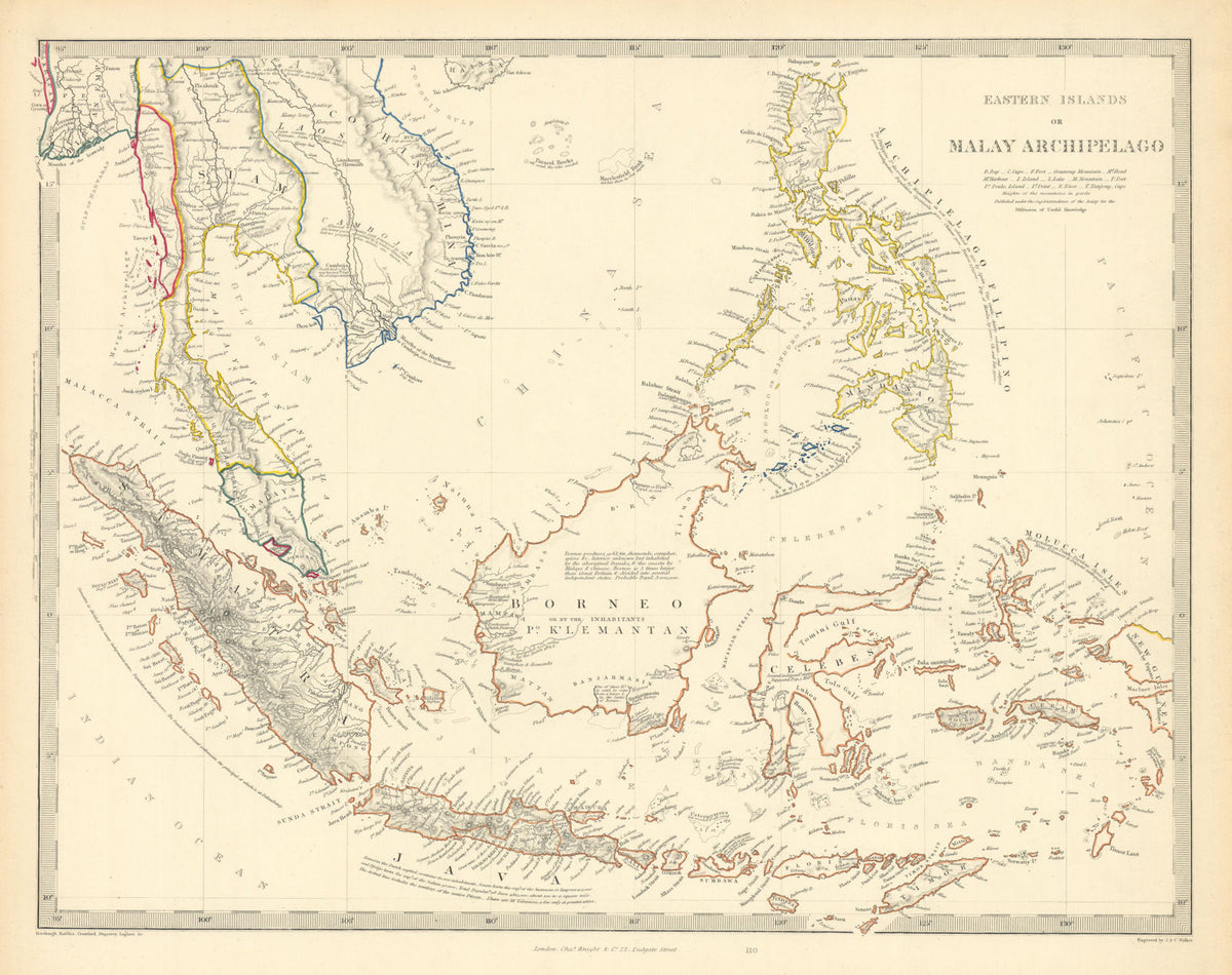 Eastern Islands of Malay Archipelago (Reproduced Map) – Bukuku Press