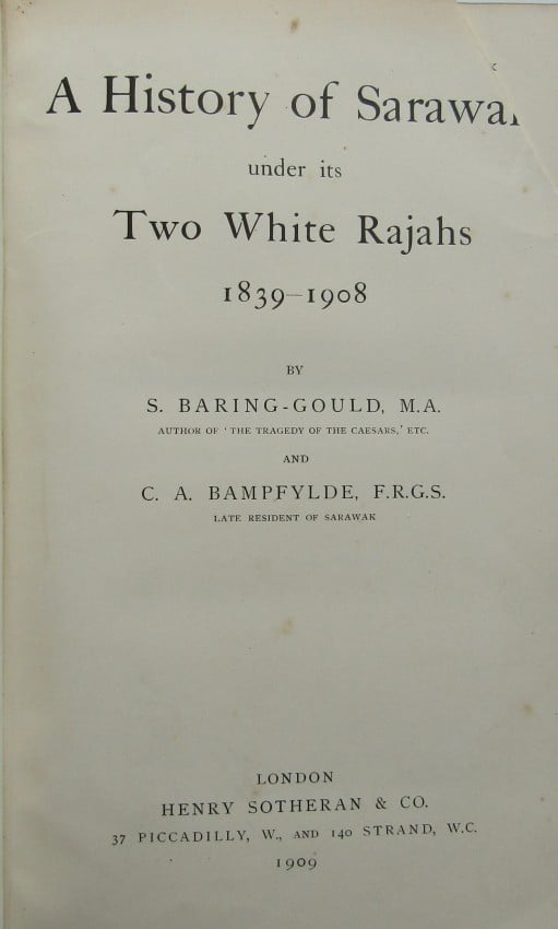 A History of Sarawak under its Two White Rajahs (1909) – Bukuku Press